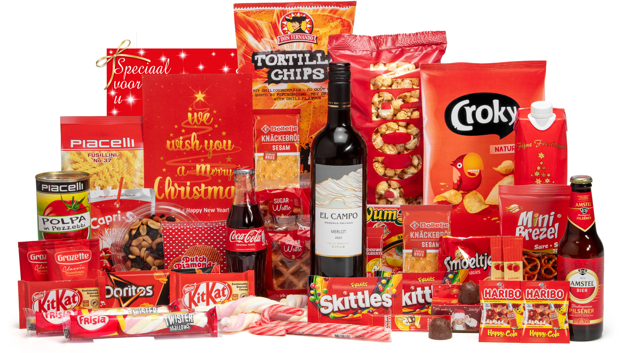 > Rood - Rode verrassing - Uwkerstpakket.nl